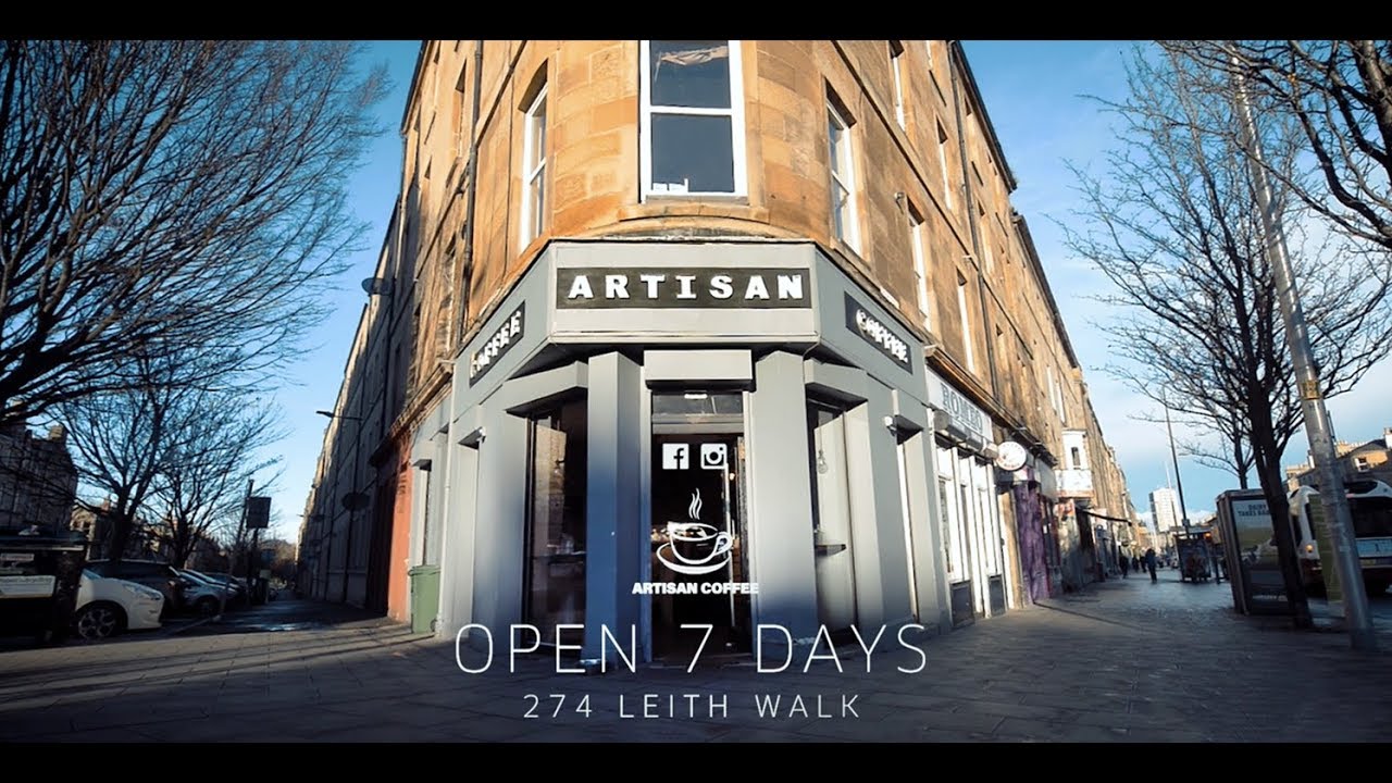 Artisan Coffee Shop - Leith Walk - YouTube