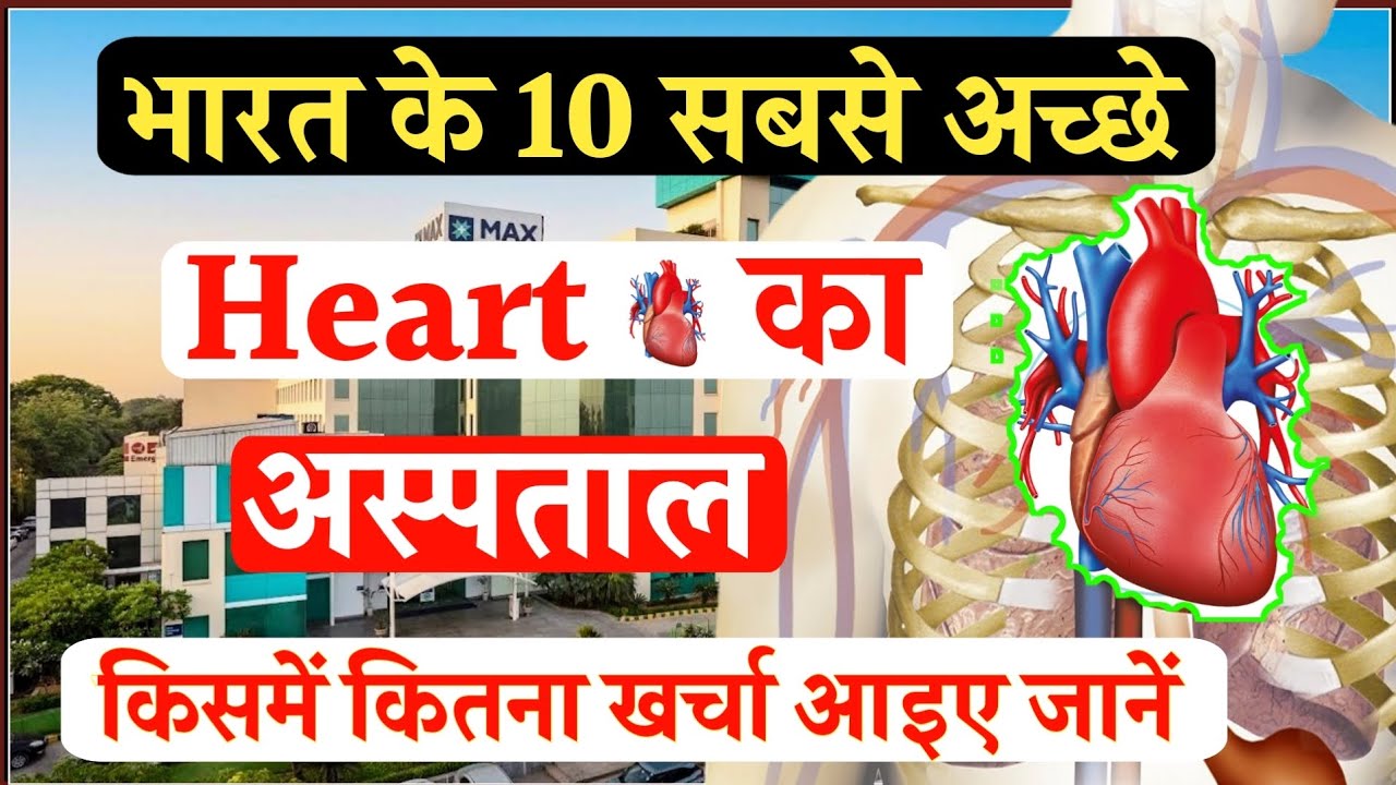 Top 10 cardiology hospital in india | भारत के 10 सर्वश्रेष्ठ ह्रदय ...