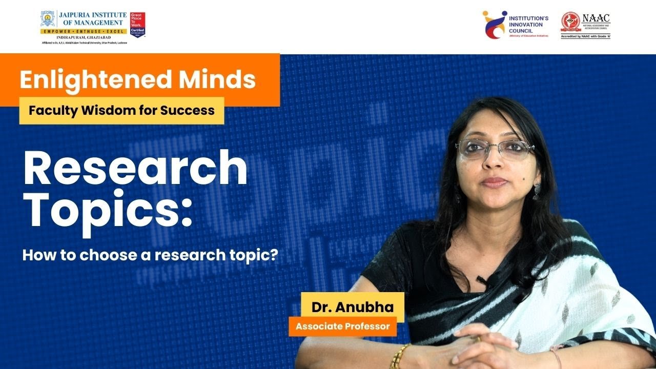 How to Choose a Research Topic: A Step-by-Step Guide - YouTube