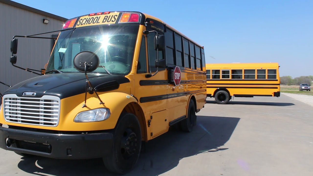 3266 - 2015 TH C2 35 Passenger School Bus - YouTube