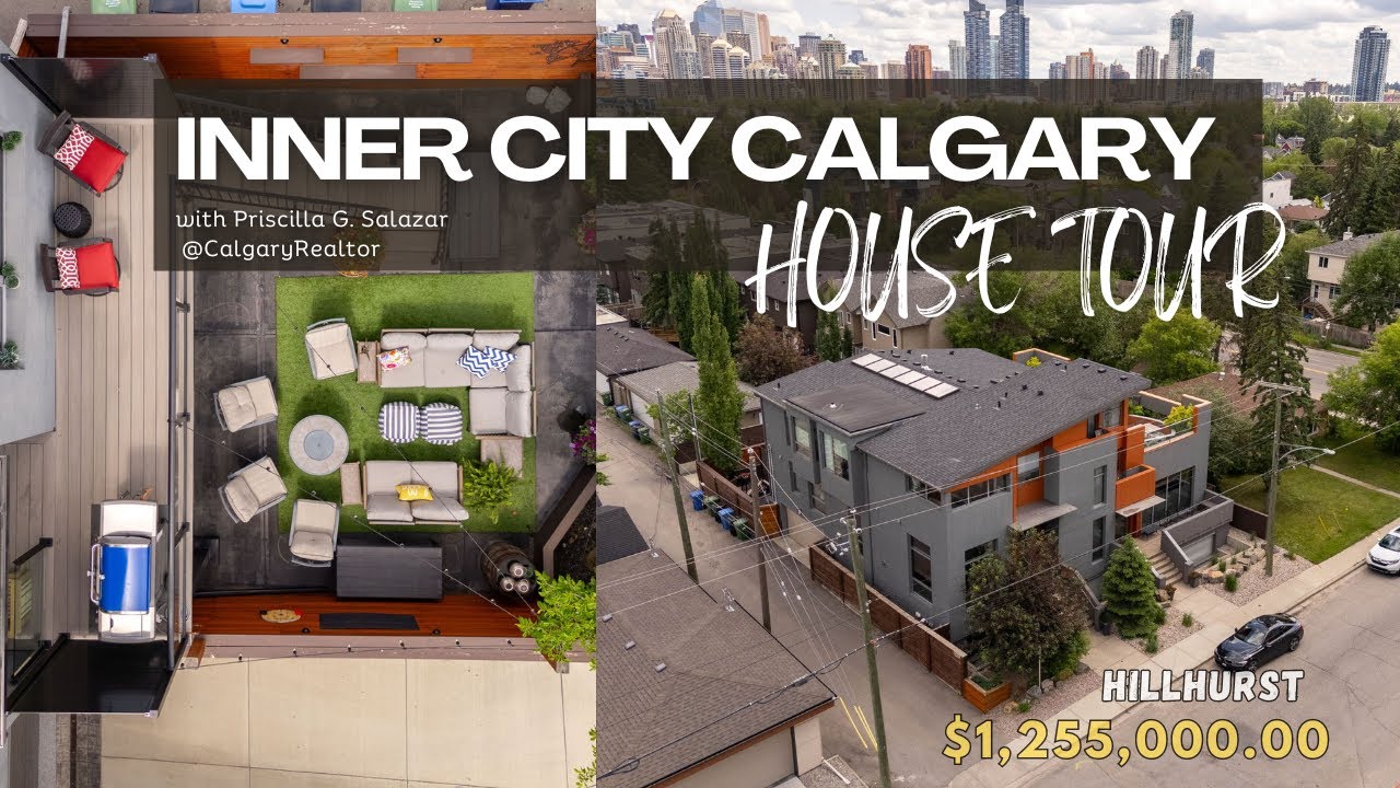 INNER CITY CALGARY HOUSE TOUR | Hillhurst - YouTube