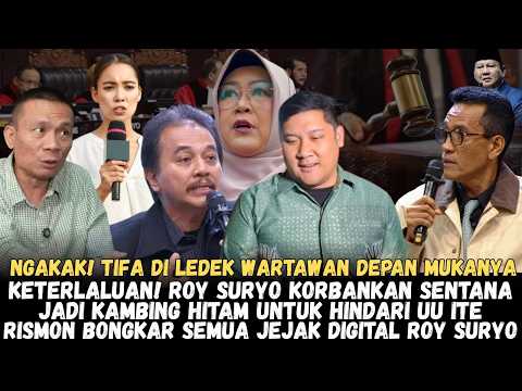 ROY SURYO KORBANKAN TEMAN SEPERJUANGAN & DR TIFA DI LEDEK WARTAWAN DEPAN MUKANYA!