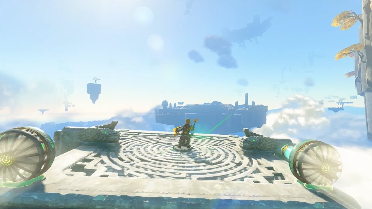 Flying a Floating Platform - The Legend of Zelda: Tears of the Kingdom ...