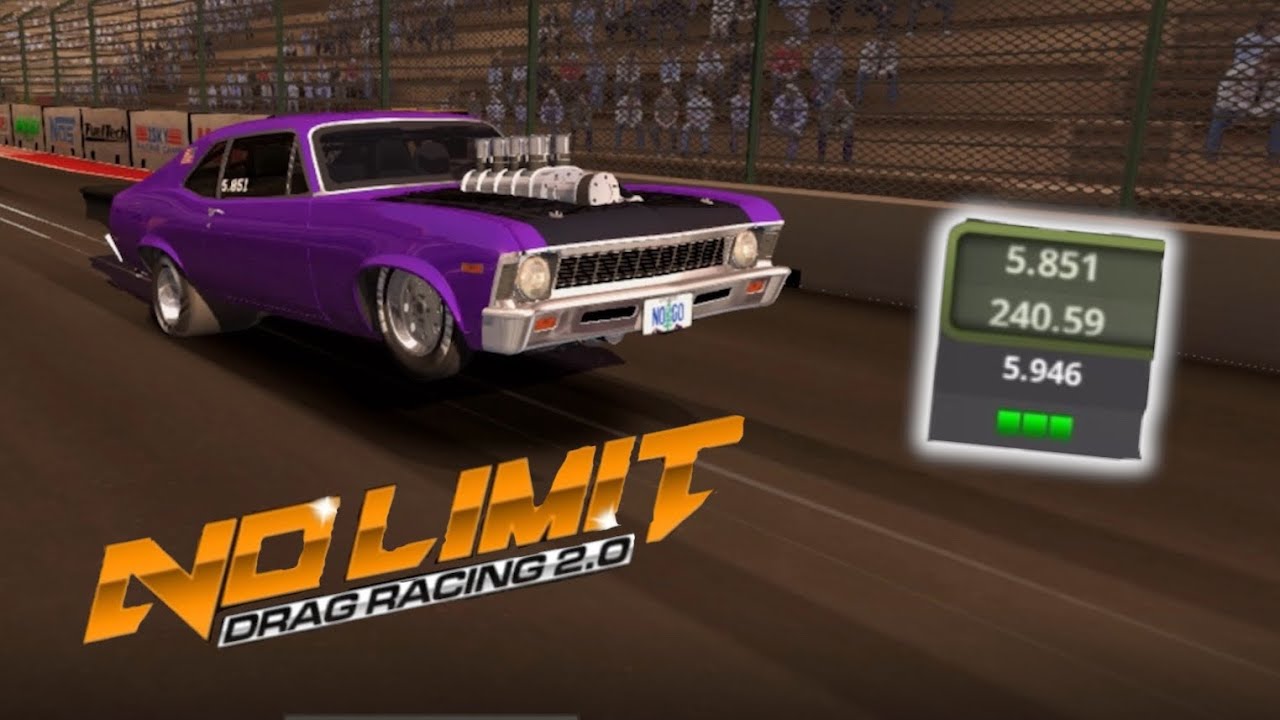 No limit 2 5.8 second 1969 Nova tune - YouTube