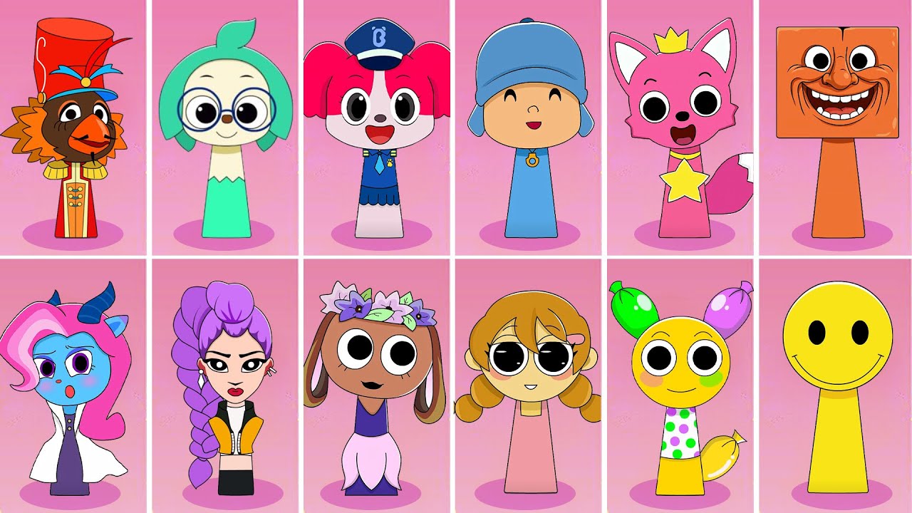 Sprunki OC ALL Phases- Compilation Incredibox Complete Sprunki OC Rumi ...