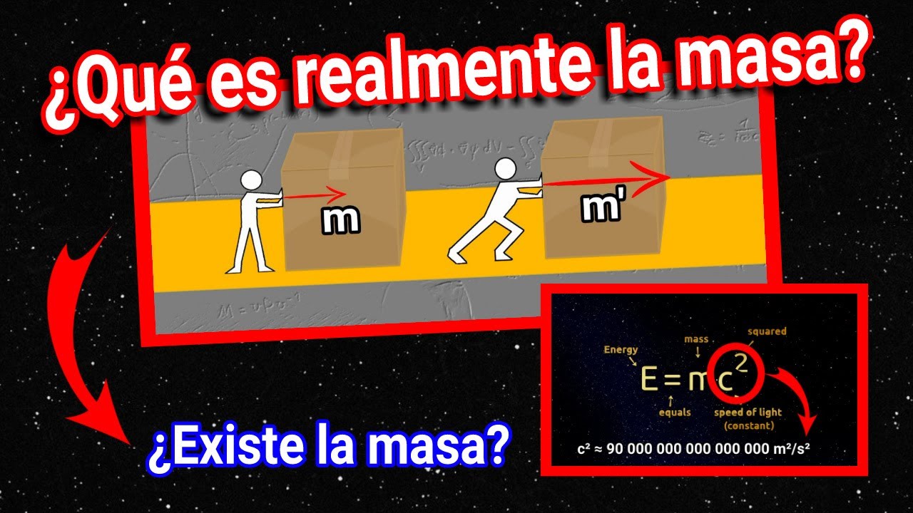 ¿Qué es realmente la masa? | ¿Existe la masa? - YouTube