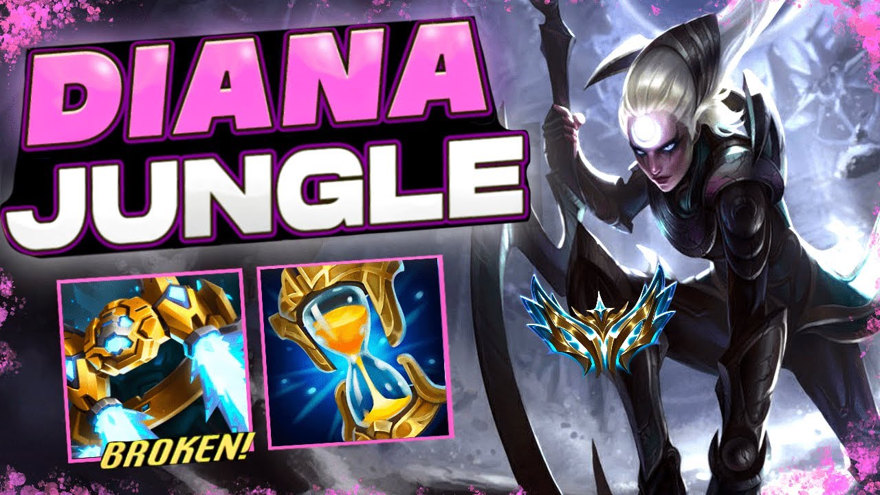 NEW Protobelt Diana Jungle Build CARRY Rank Climb! - YouTube