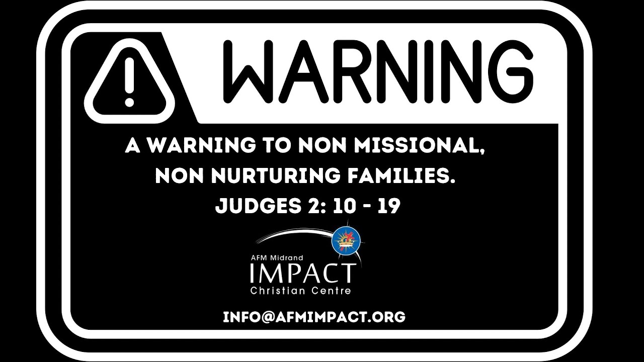 A Warning To Non-Missional, Non-Nurturing Families - YouTube