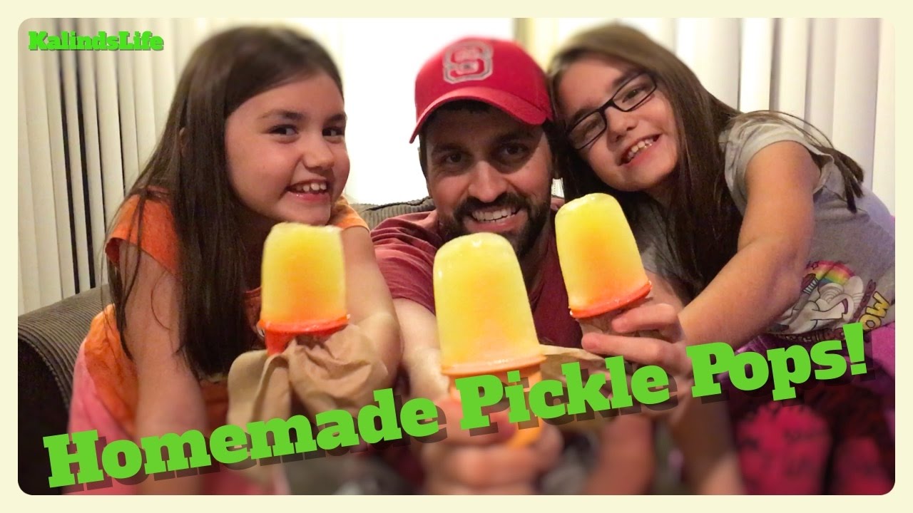 Homemade Pickle Pops! FOR PICKLE LOVERS ONLY! - YouTube