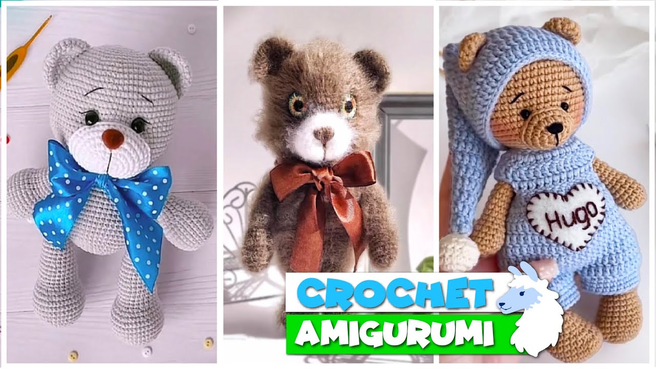 Crochet Amigurumi 🧸 BEAR 🧸 Ideas - TikTok Compilation 247 | @anea ...