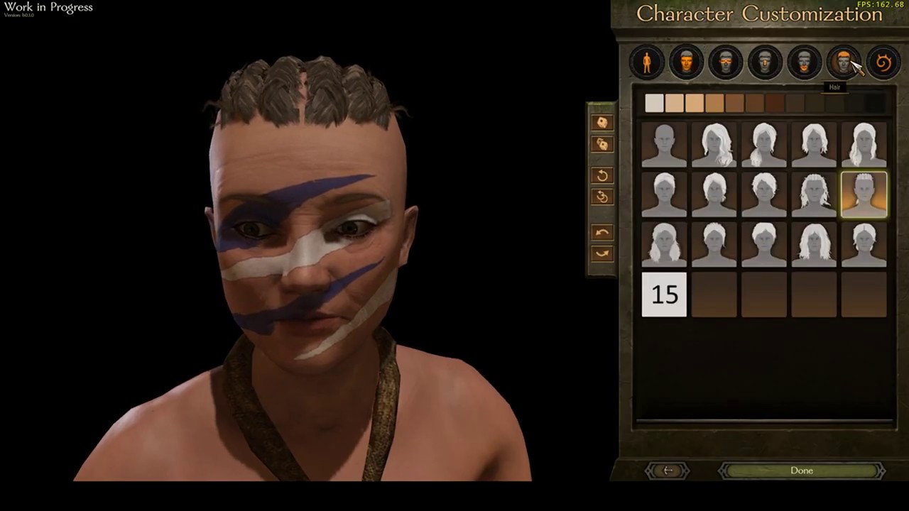 BannerLord beta Character Customization - YouTube