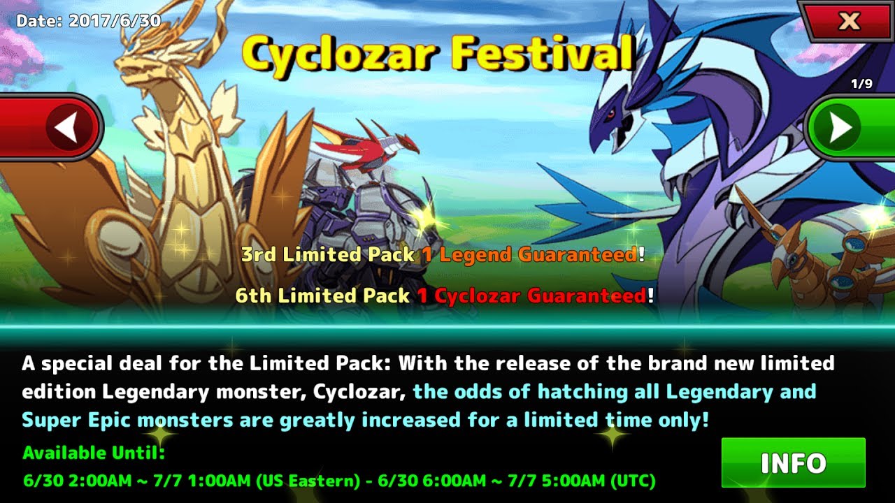 Neo Monster - Cyclozar Egg 3 Pack Opening + Rare Egg Opening - YouTube