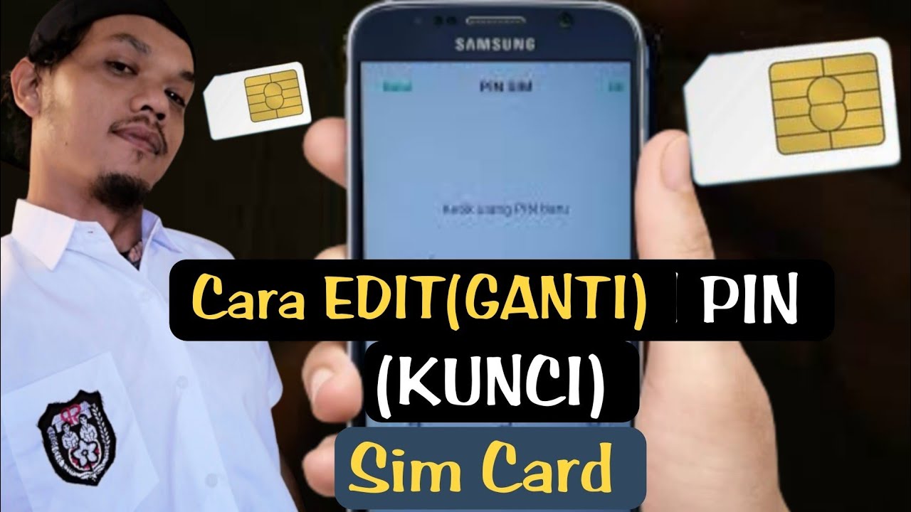 Cara Mengganti Pin/Password-Sandi Sim Card - YouTube
