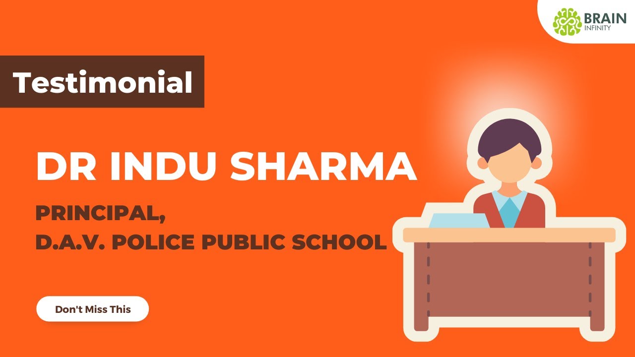 Dr Indu Sharma Principal Sharing Her Feedback of Brain Development ...