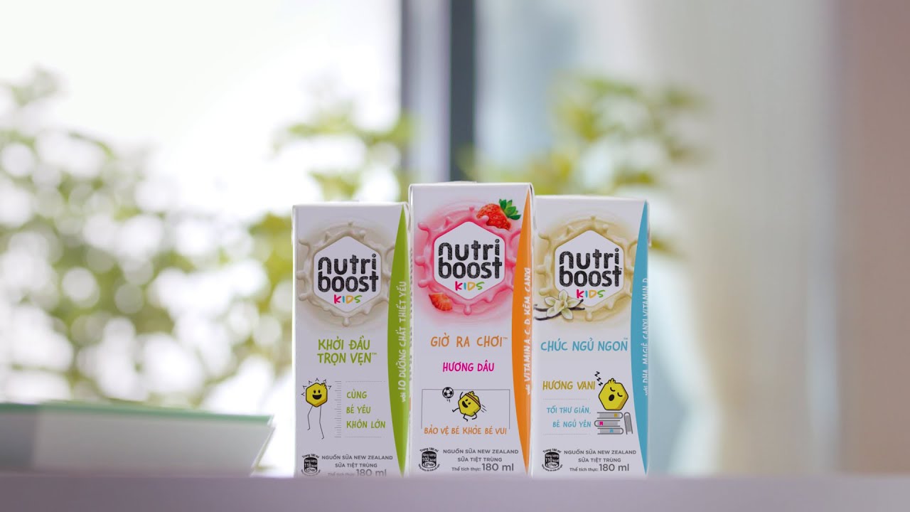 NutriBoost Kids - Dinh dưỡng 3 bước - YouTube