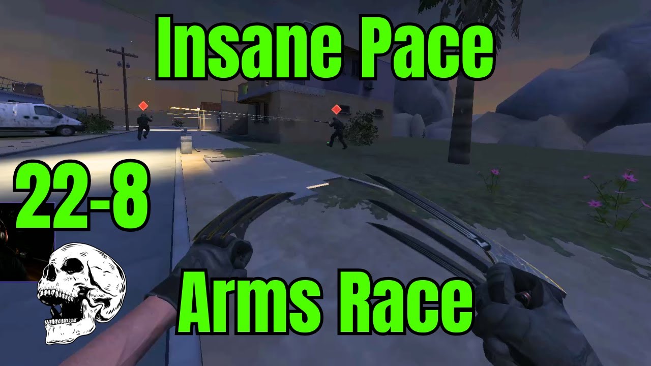 Insane Fun! Arms Race on Combat Master PC - YouTube