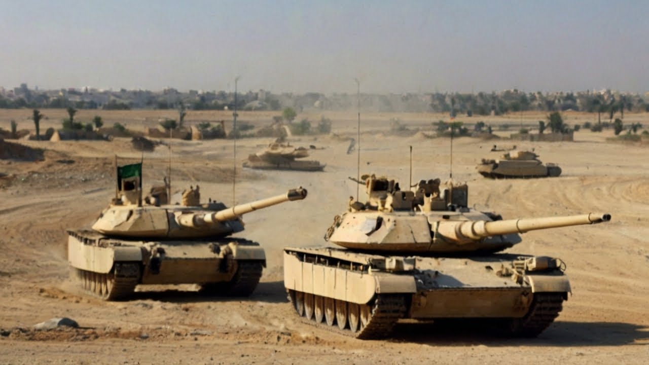 This Time The Middle Eastern Tanks Were Destroyed By European ...