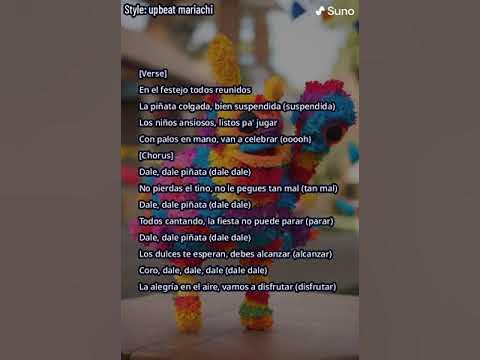 Canción: Dale Dale Piñata #fiestasmexicanas #cumpleaños - YouTube