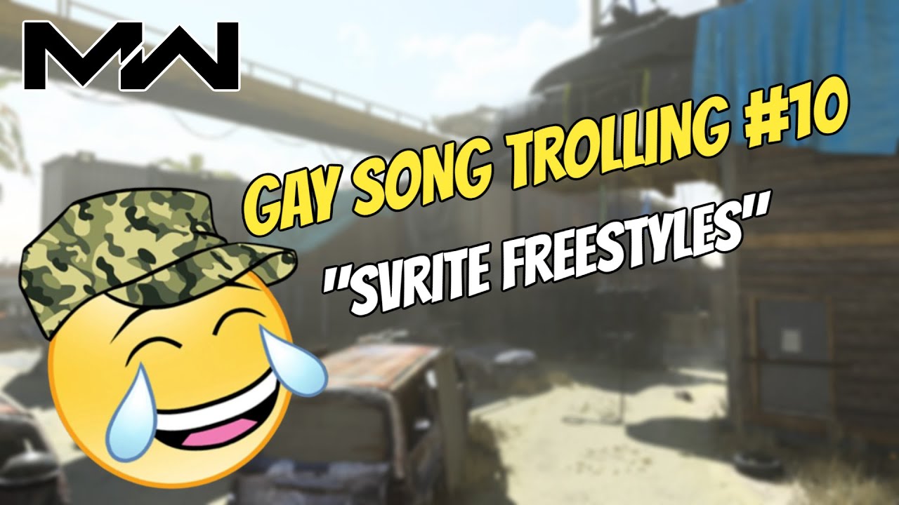 Gay Song Trolling #10 - SVRITE Freestyles (GUCCI FLIP FLOPS) - YouTube