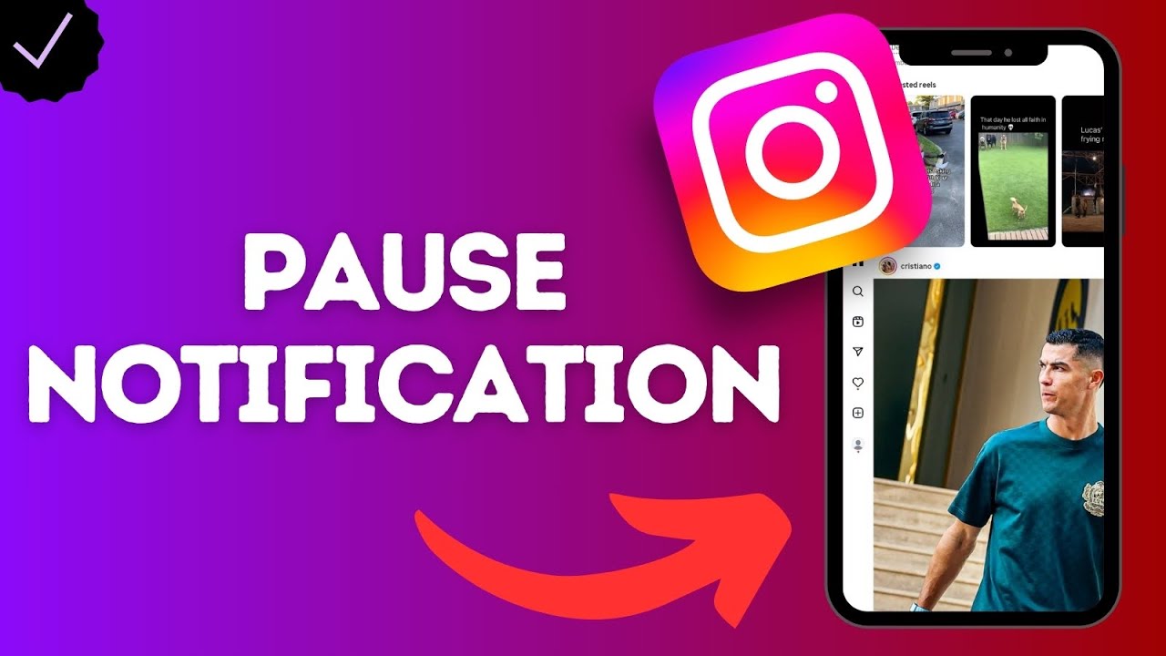 How to Pause All Notifications in Instagram App (temporarily silence ...