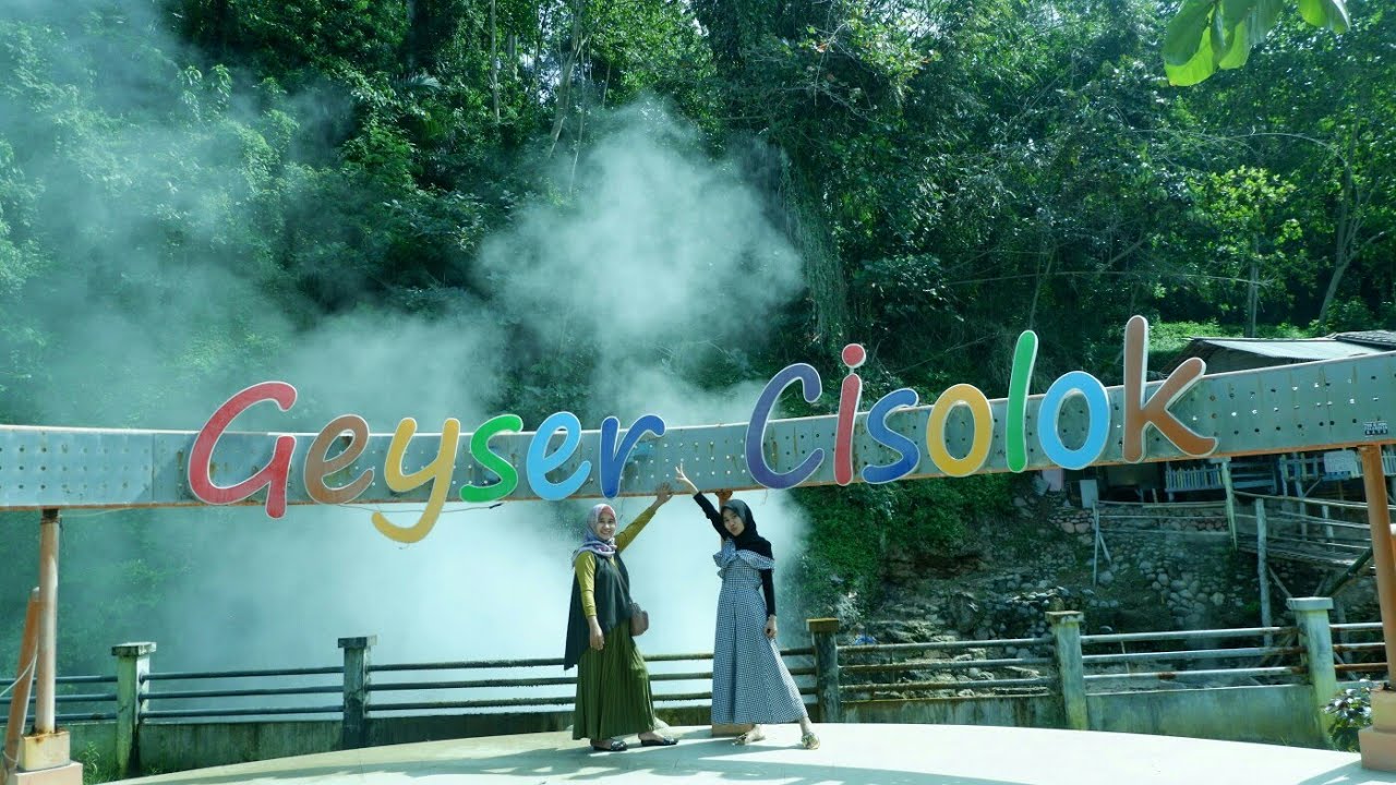 WISATA PEMANDIAN AIR PANAS GEYSER CISOLOK SUKABUMI - YouTube
