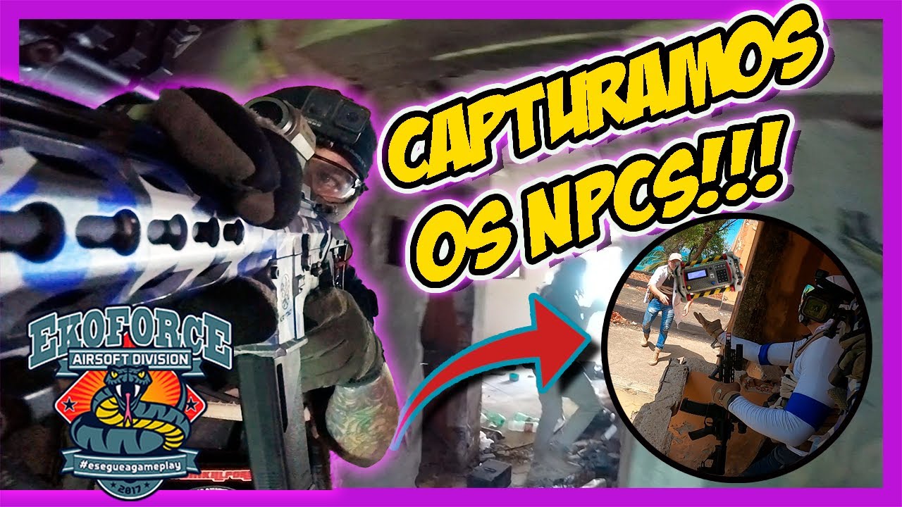 AIRSOFT | CAÇADA AOS NPC NO HOTEL ABANDONADO - YouTube