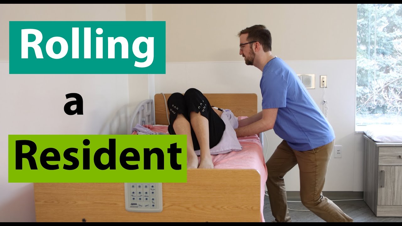 MIP Techniques - Rolling or turning a resident safely. - YouTube