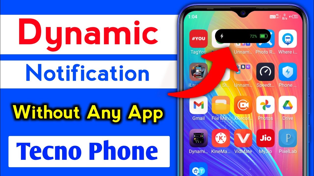 Enable Dynamic Island Feature In Any Tecno Phone Without Any App ...