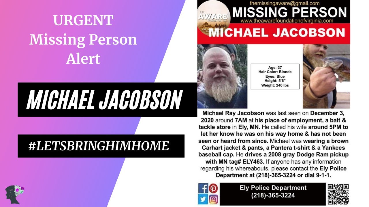 Urgent Missing Person Alert - YouTube