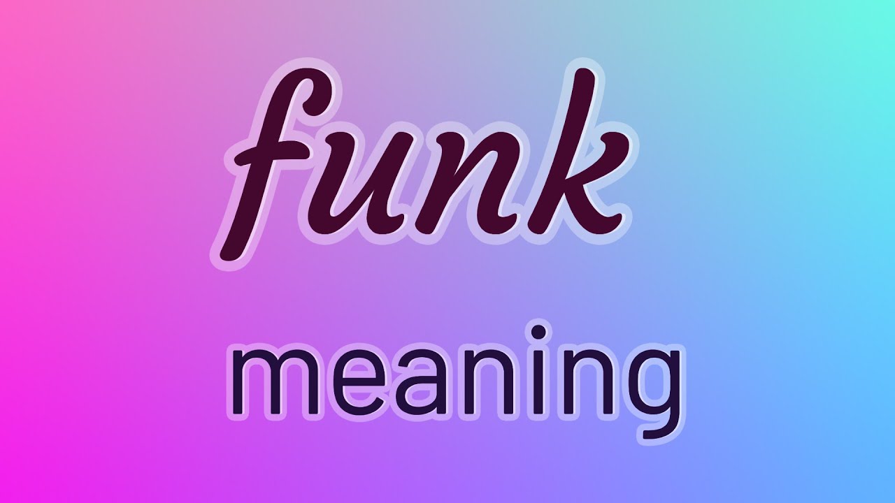 Funk - 75 English Vocabulary Flashcards - YouTube