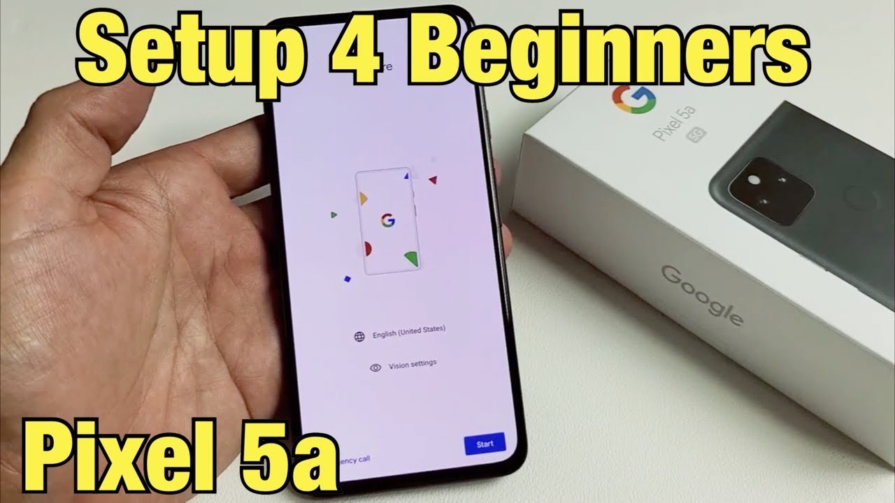 Pixel 5a: How to Setup for Beginners - YouTube