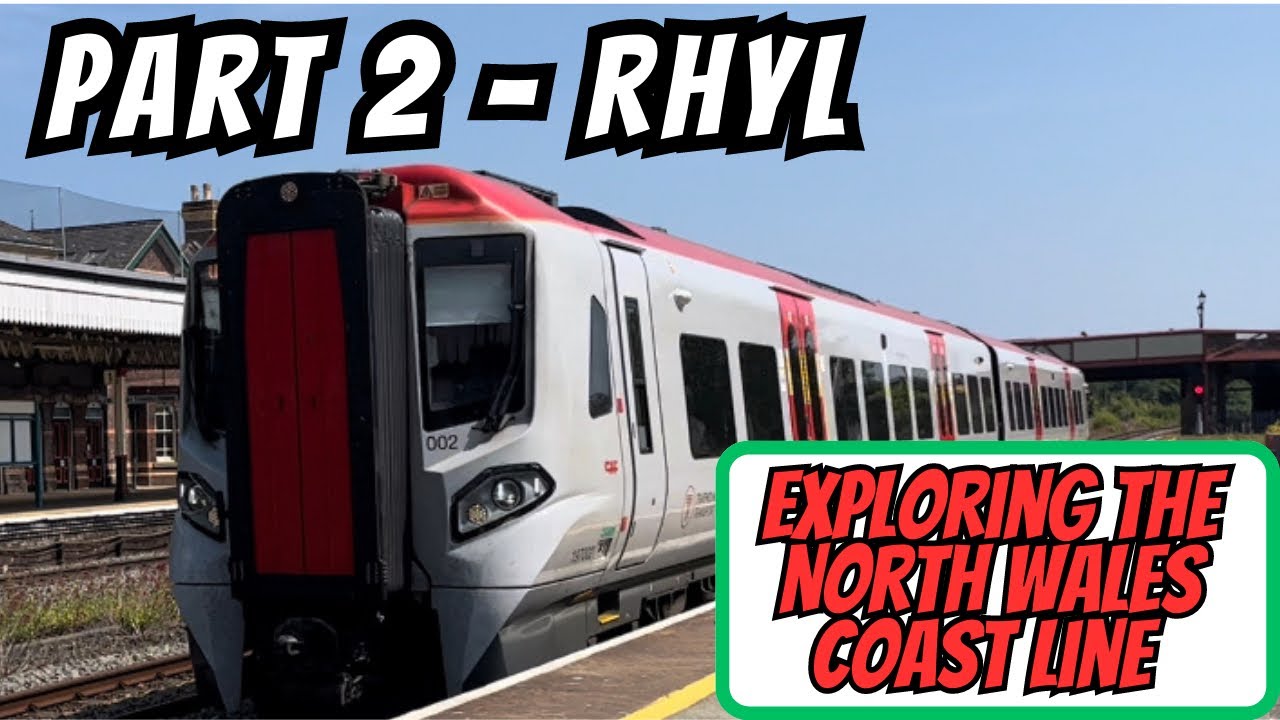 Rhyl Railway Station - Exploring The North Wales Coast Line (Part 2 ...