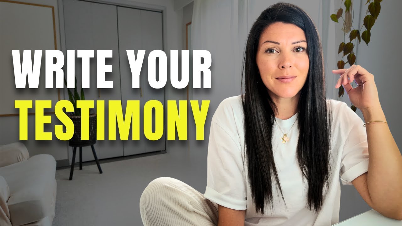 How to Write & Share Your Testimony in 2025 | Step-by-Step Guide - YouTube