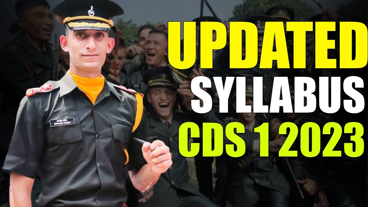 CDS Syllabus 2023- Detailed Subject-Wise Syllabus For CDS 1 2023 | LWS ...