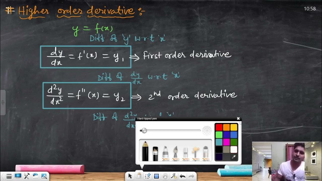 P - 22 || higher order derivative || differentiation calculus ...