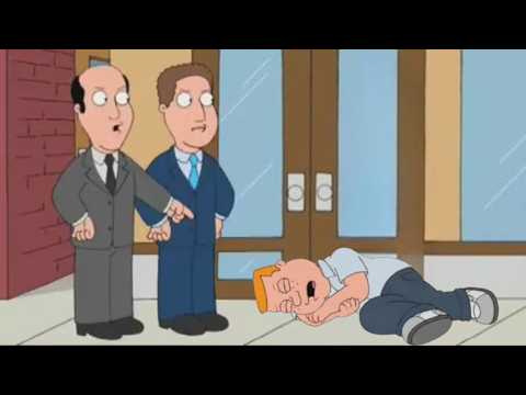 Sneakers O'Toole Falls over in his Sneakers