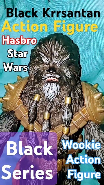 (Black Krrsantan) | Black Series | Star Wars | Wookie Action Figure ...