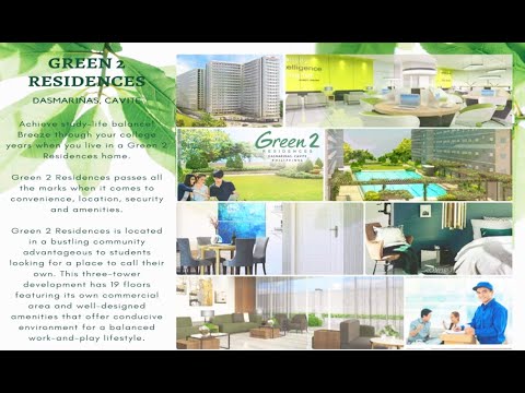 GREEN 2 RESIDENCES DASMARIÑAS CAVITE AFFORDABLE CONDOMINIUM FOR ALL ...
