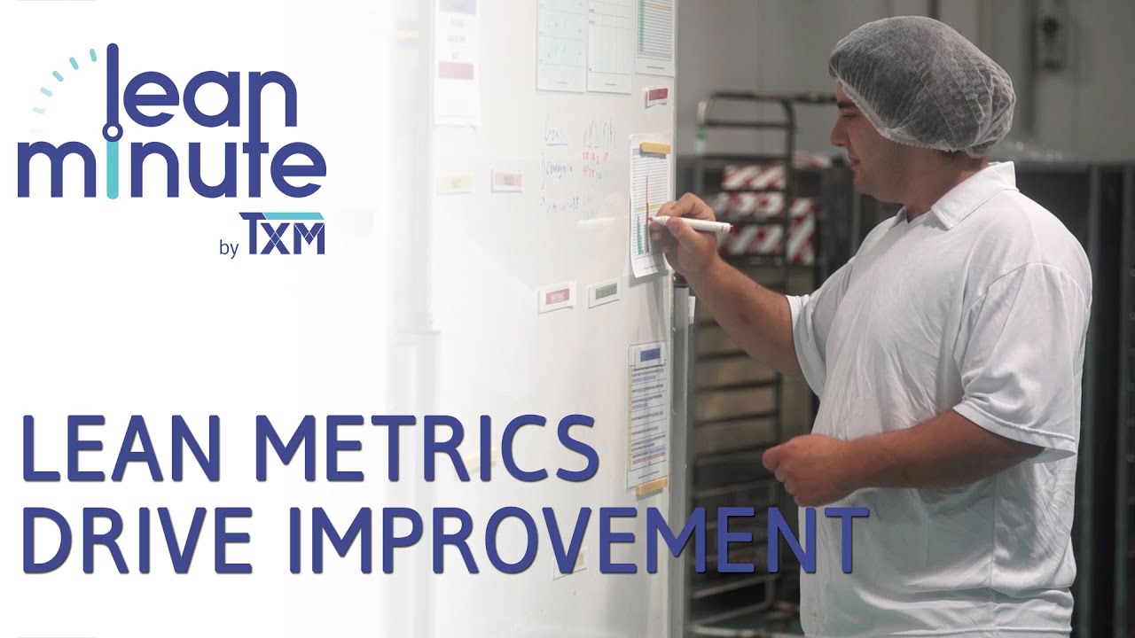 TXM Lean Minute - Lean Metrics Drive Improvement - YouTube