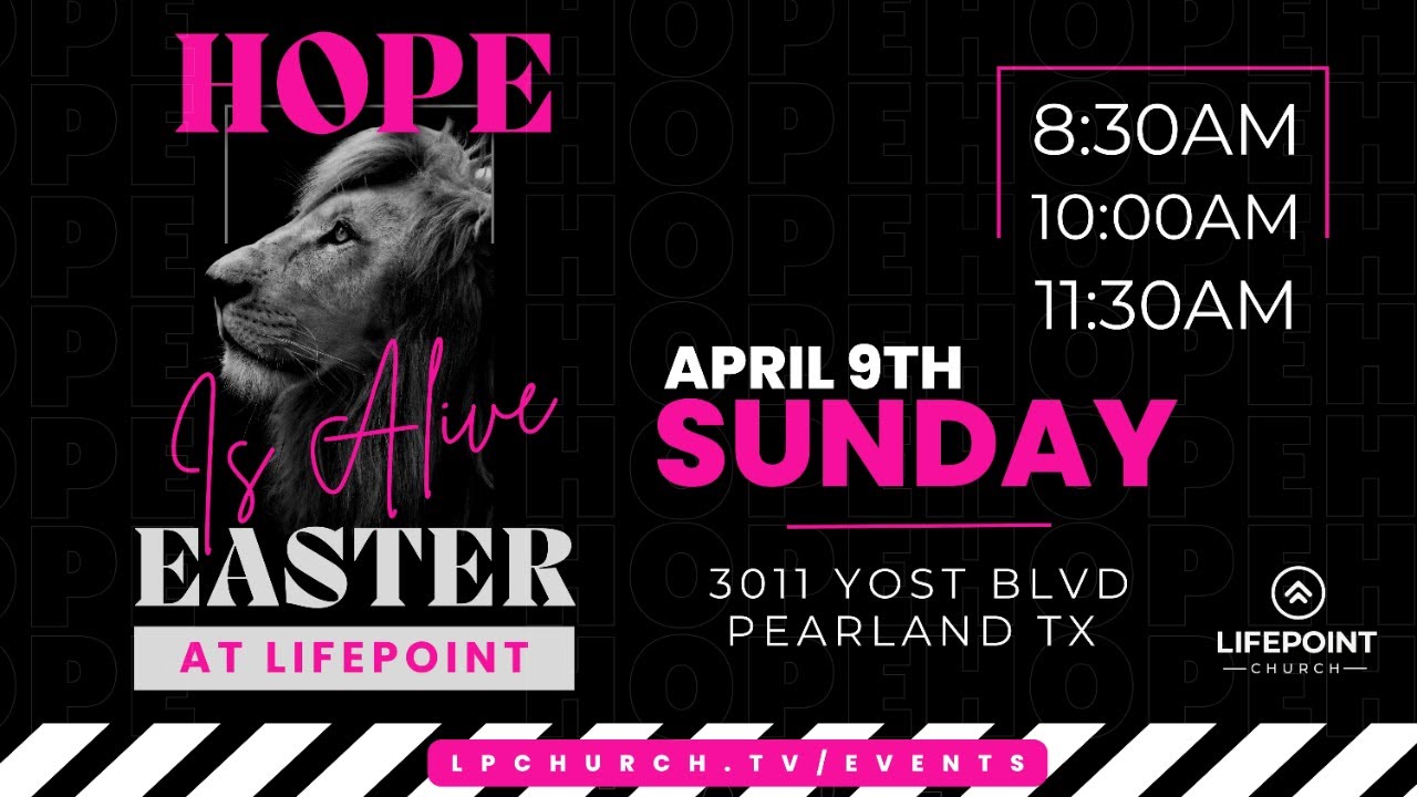 10:00 AM (live) Easter at LifePoint, Sunday, 4/9/2023 @ 10:00 AM - YouTube