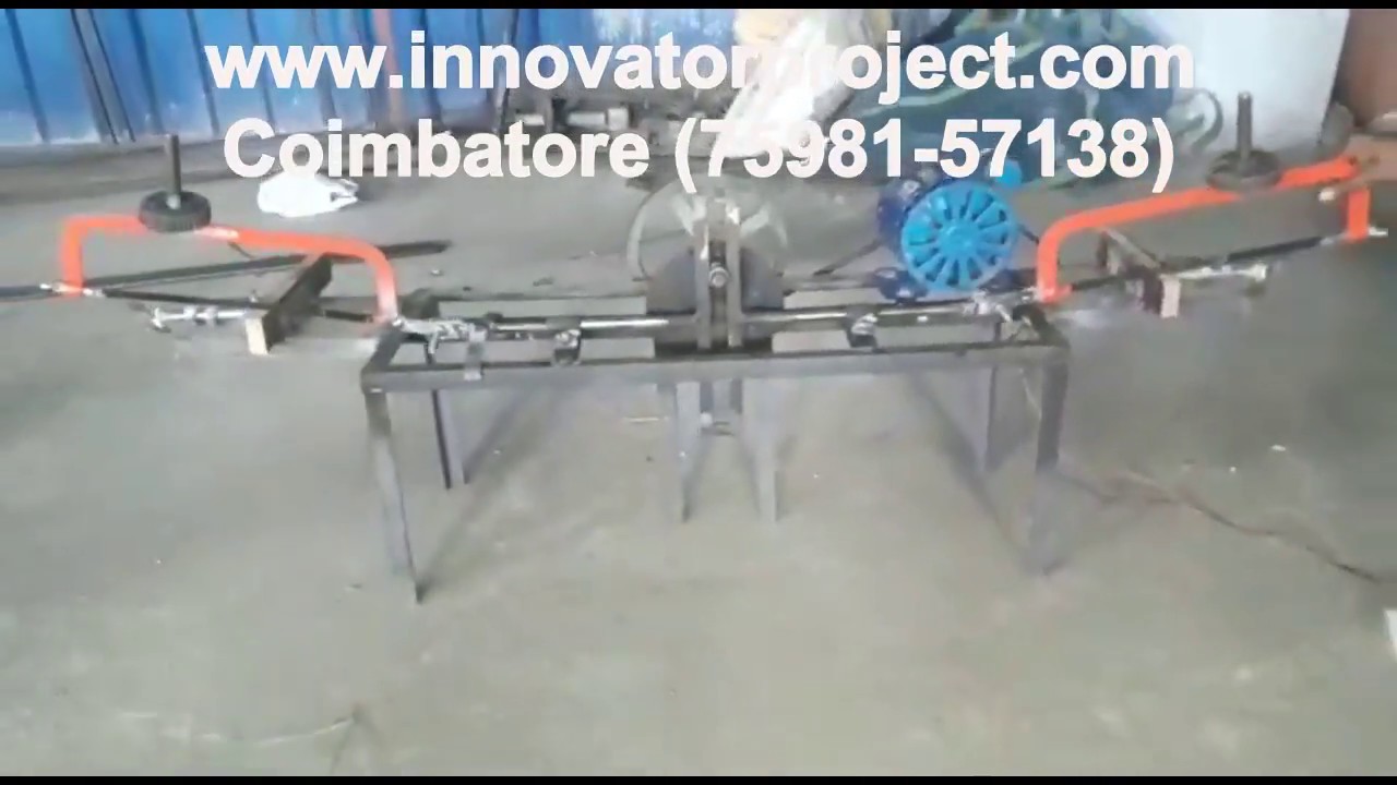 Fabrication of Automated Hacksaw Machine / Double Acting Hacksaw ...