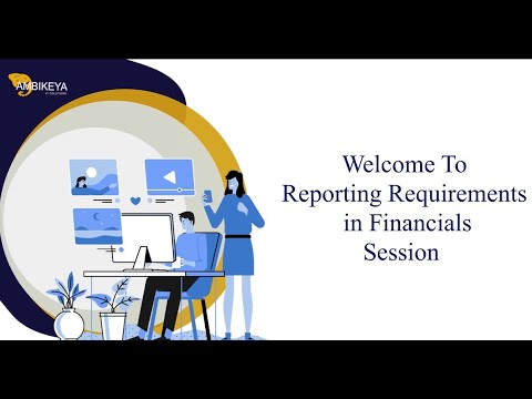 Reporting Requirements in Financials || Reporting in Finance || - YouTube