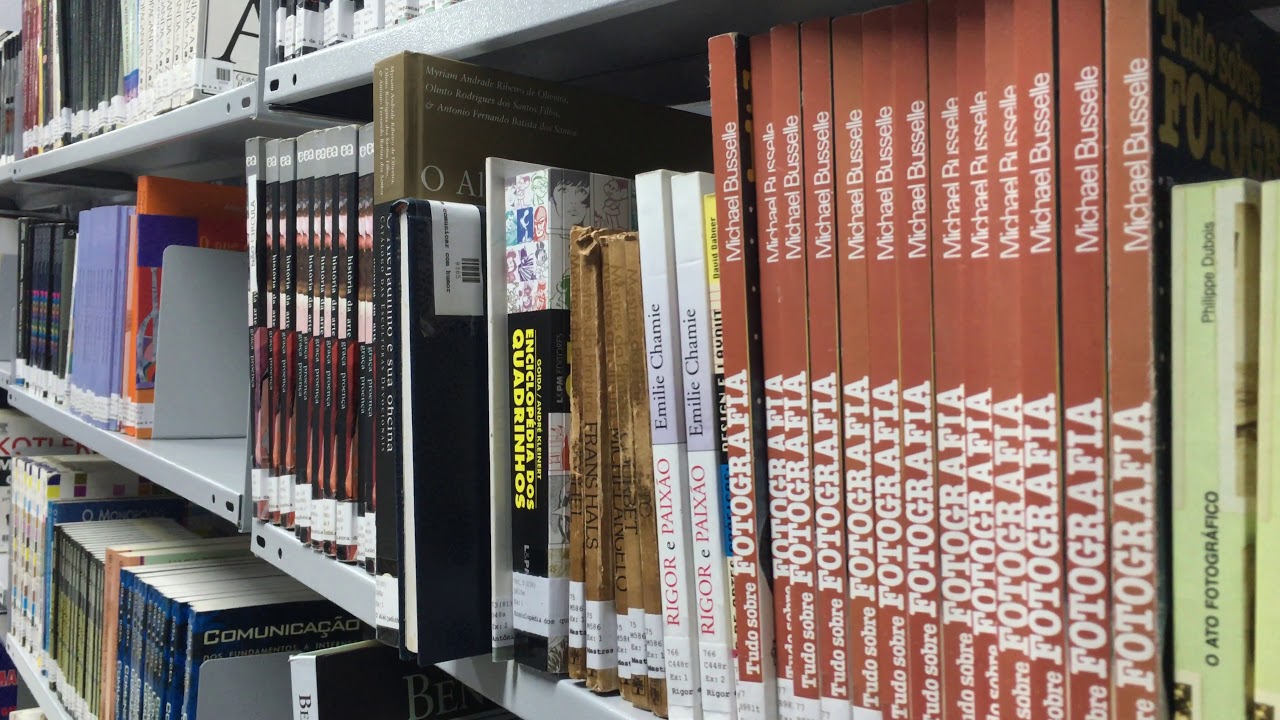 4K Video - Books arranged orderly - YouTube