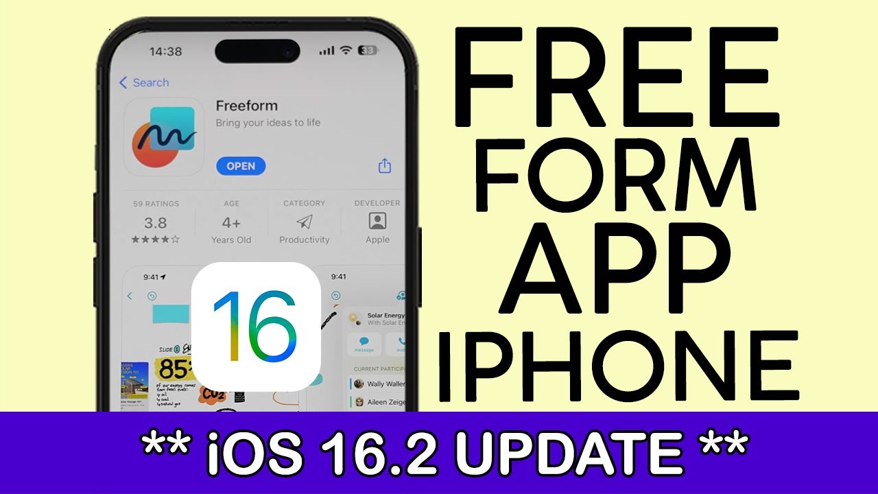 What Is Free Form How To Use Freeform IOS 16 2 Update 2022 YouTube What Is Free Form How To Use Freeform IOS 16 2 Update 2022 YouTube