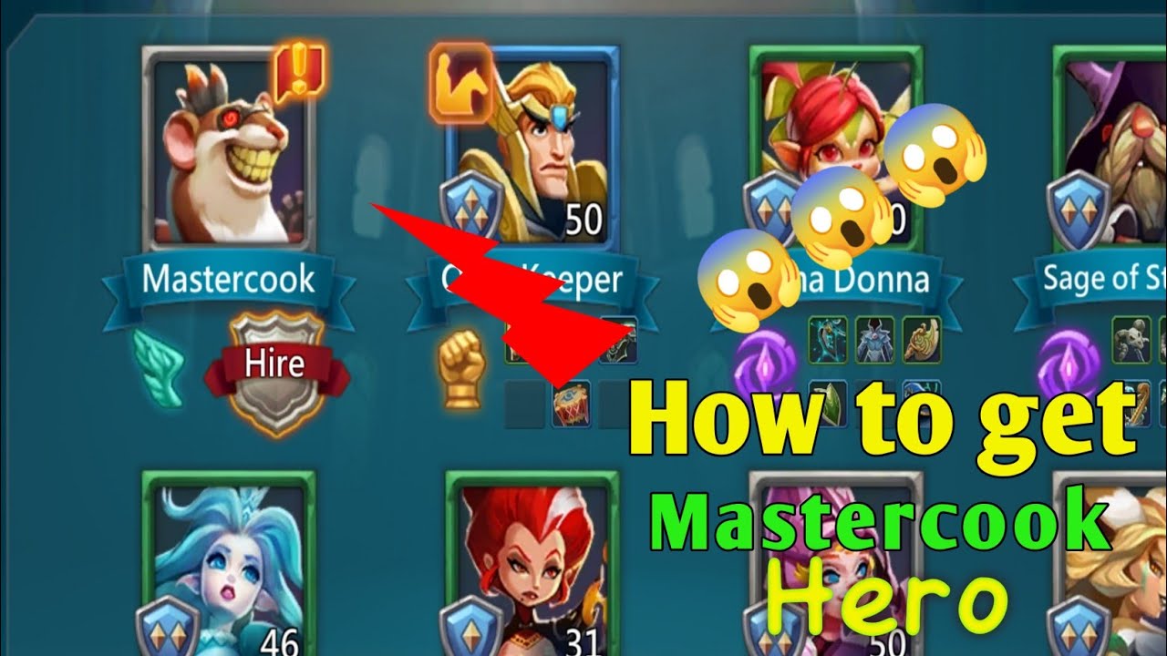 How to get mastercook hero from event | Stage-5 | Lord's mobile - YouTube