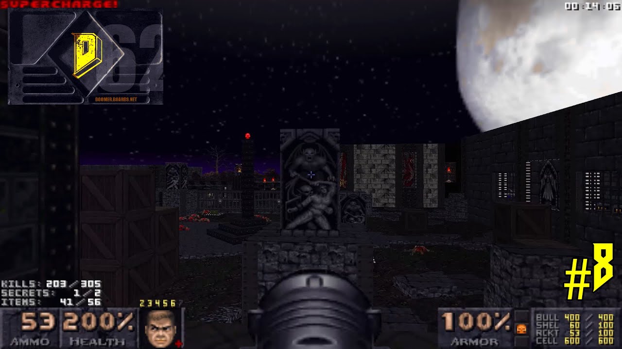 Doom with Doomer Boards Project 62.Map 08 - YouTube