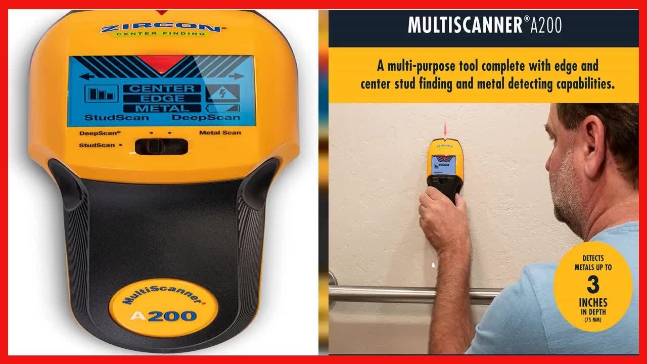Great product - Zircon MultiScanner A200 Electronic Wall Scanner/Center ...