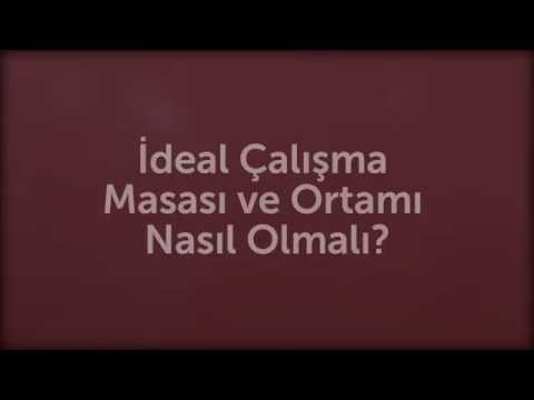 İdeal Çalışma Masası ve Ortamı Nasıl Olmalı?