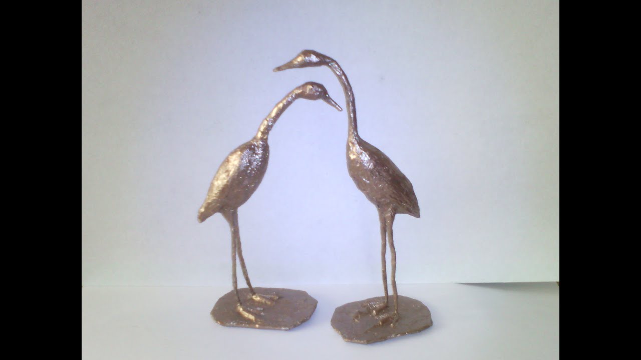 GARZAS DE PAPEL , IDEA FACIL! - YouTube