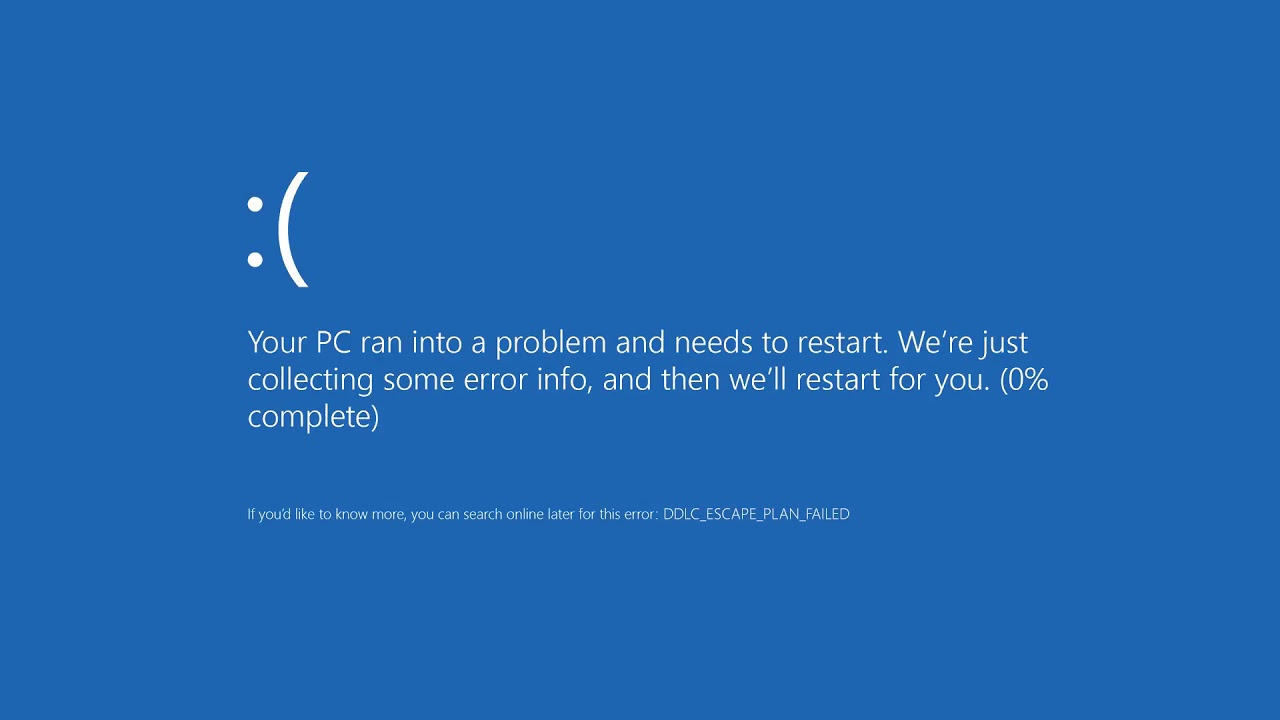 [Doki Doki Literature Club] Blue Screen (Monika) - YouTube